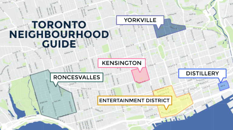 Five Toronto Neighbourhoods for a Unique Vacation